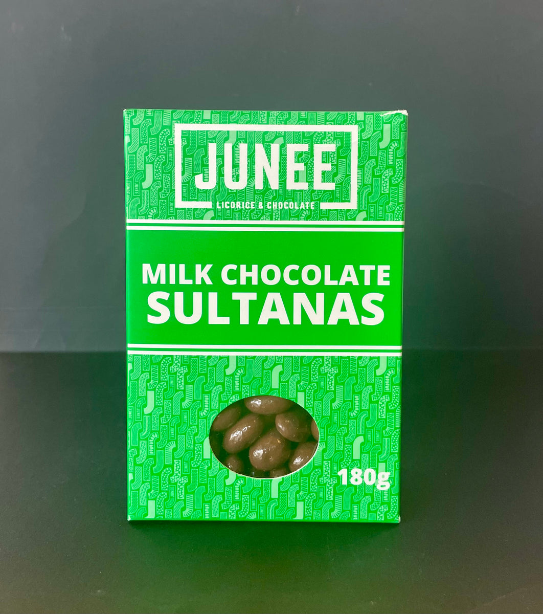 Milk Chocolate Sultanas – Junee Licorice and Chocolate