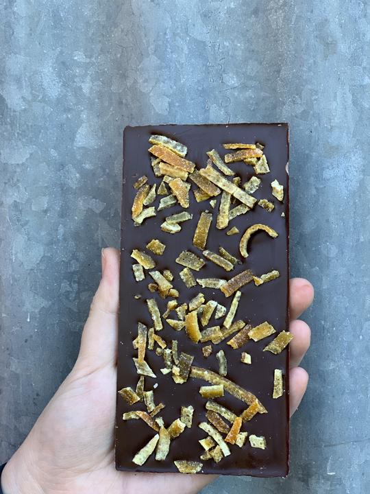 Orange Chocolate Block – Junee Licorice and Chocolate